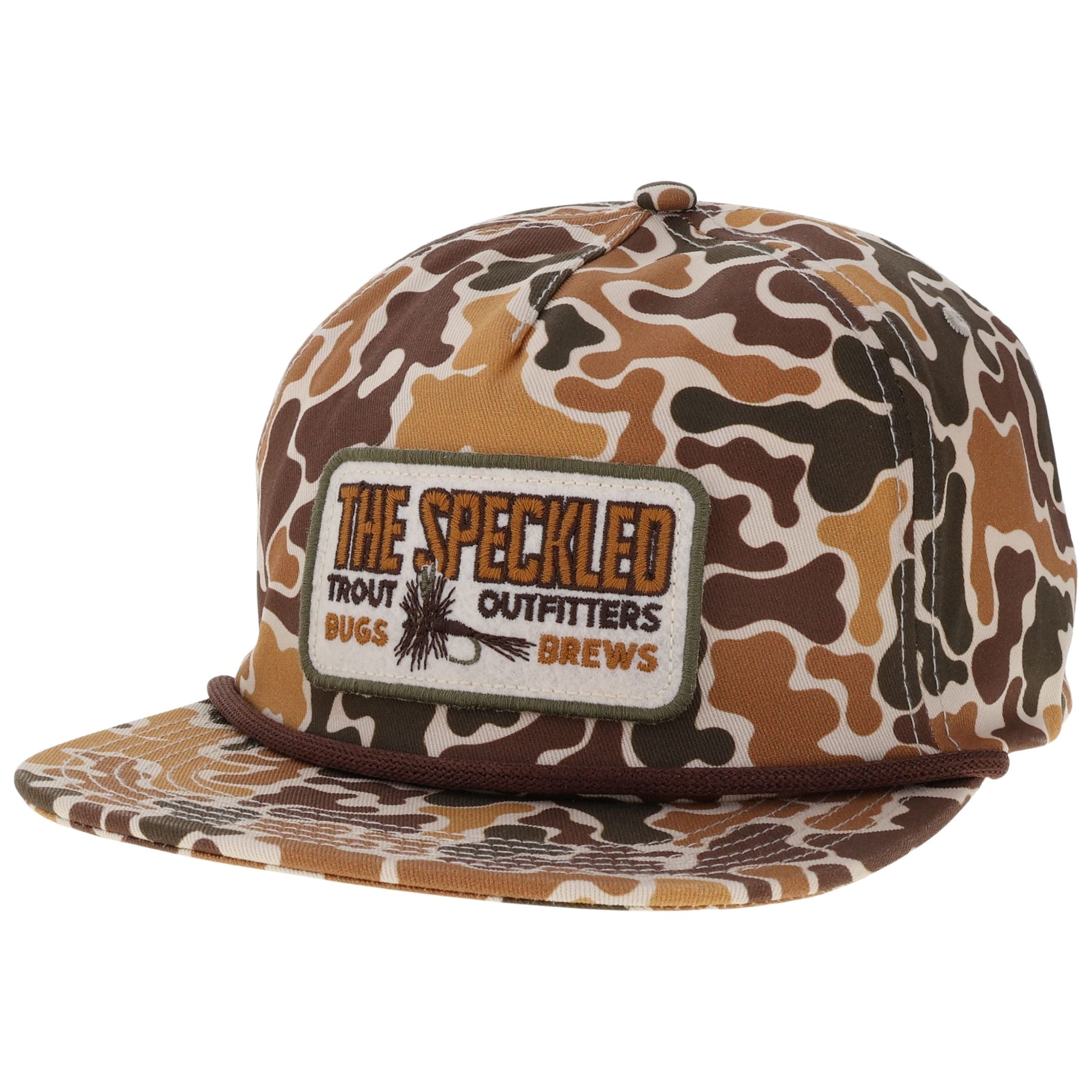 TSTO Wilson Paracord 5 Panel Flat Brim Hat – The Speckled Trout Outfitters